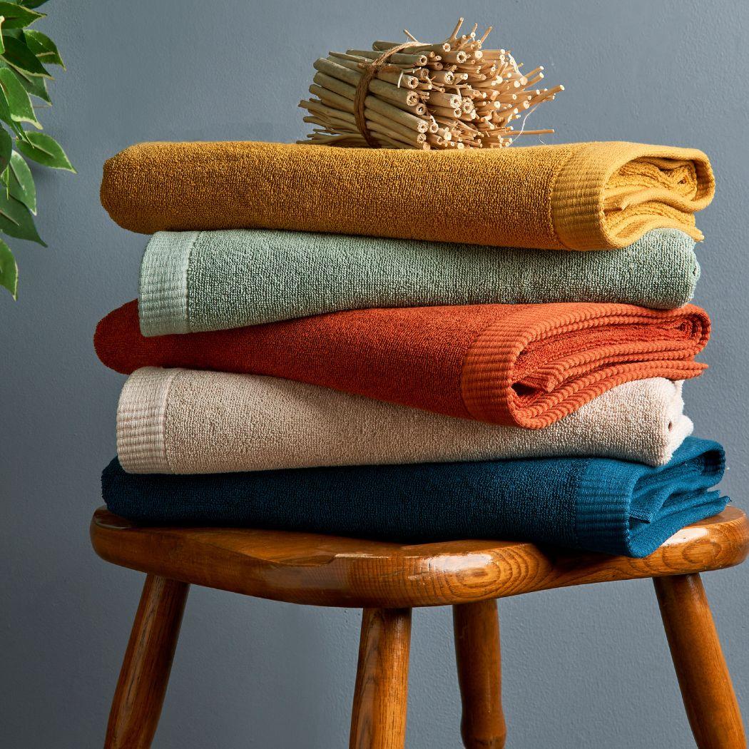 Soft Terry Cotton Bath Towel - Franck Ebstein